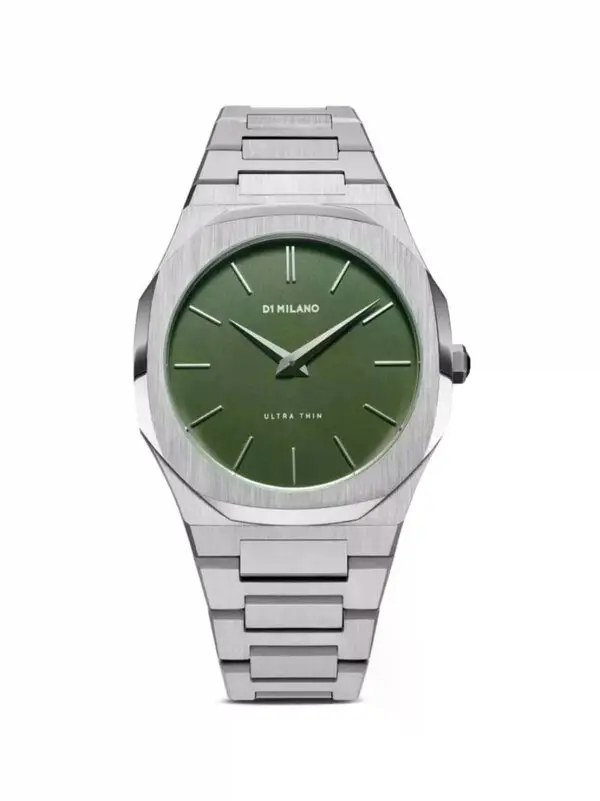 D1 MILANO Ultra Thin 40mm Bracelet Watch - Green