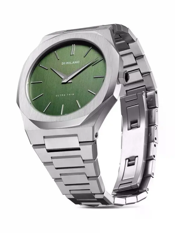 D1 MILANO Ultra Thin 40mm Bracelet Watch - Green