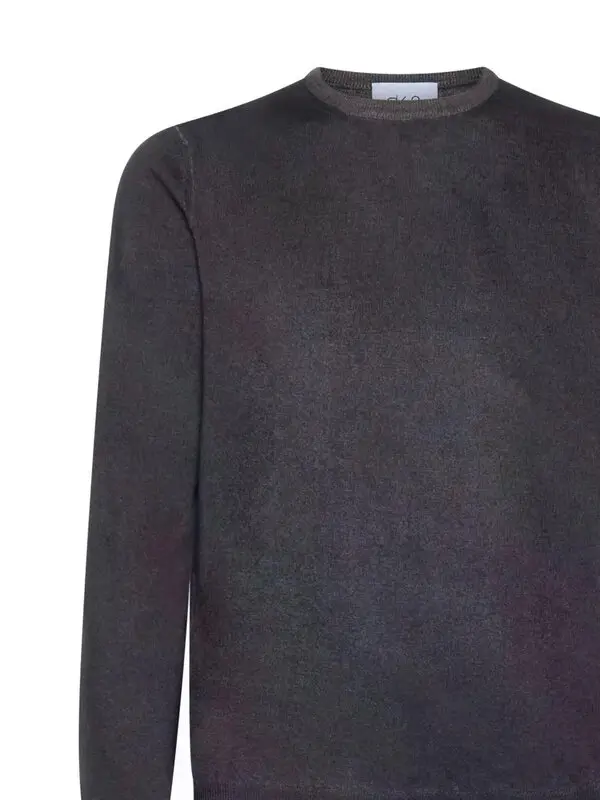 D4.0 Virgin-wool Sweater - Brown