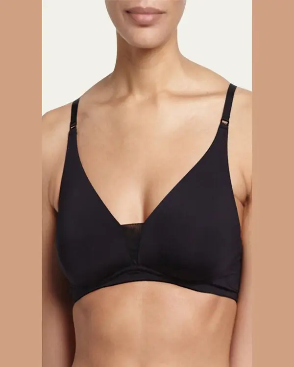 Cosabella Evolution Mesh-inset Soft Bra