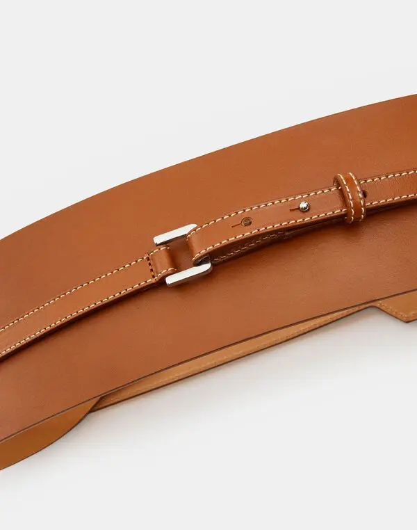 lafayette 148 new york - Lafayette 148 New York Vachetta Leather Obi Belt