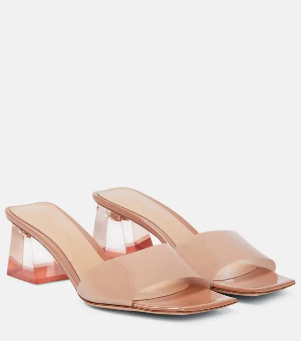 GIANVITO ROSSI Cosmic 55 Mules - Pink
