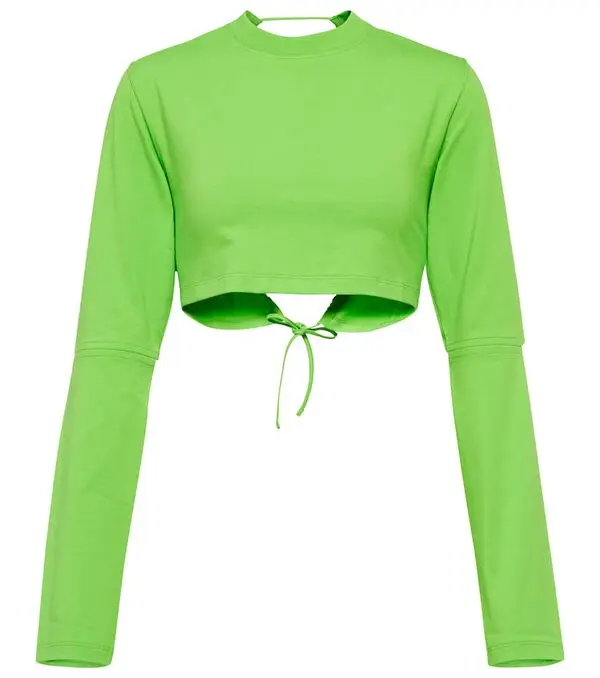 Jacquemus Le Tshirt Piccola Crop Top