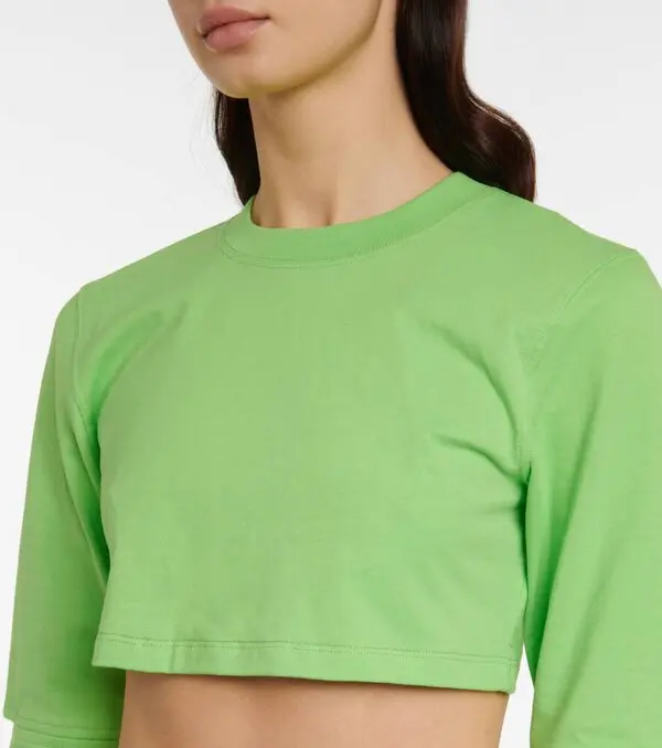 Jacquemus Le Tshirt Piccola Crop Top