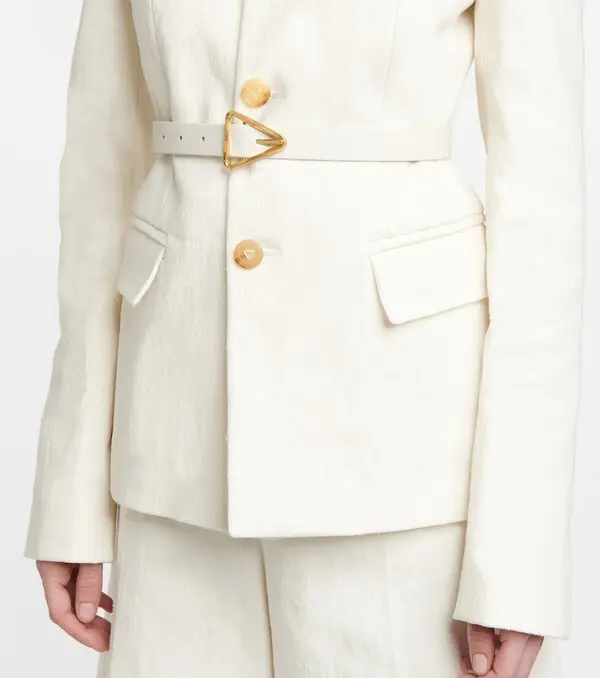 Bottega Veneta Grasp Leather Belt