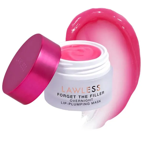 LAWLESS Forget The Filler Overnight Lip Plumping Mask - Juicy Watermelon