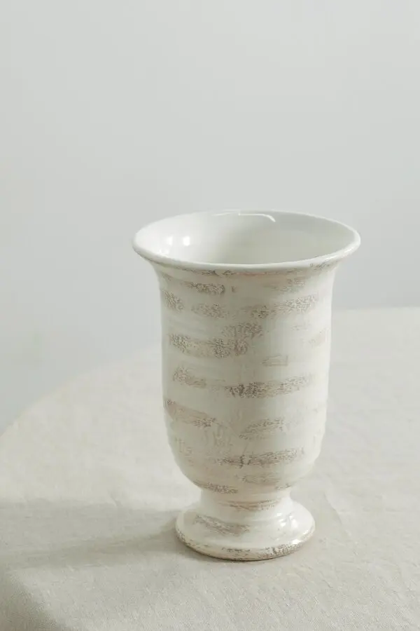 Brunello Cucinelli Ceramic Vase - Off-white