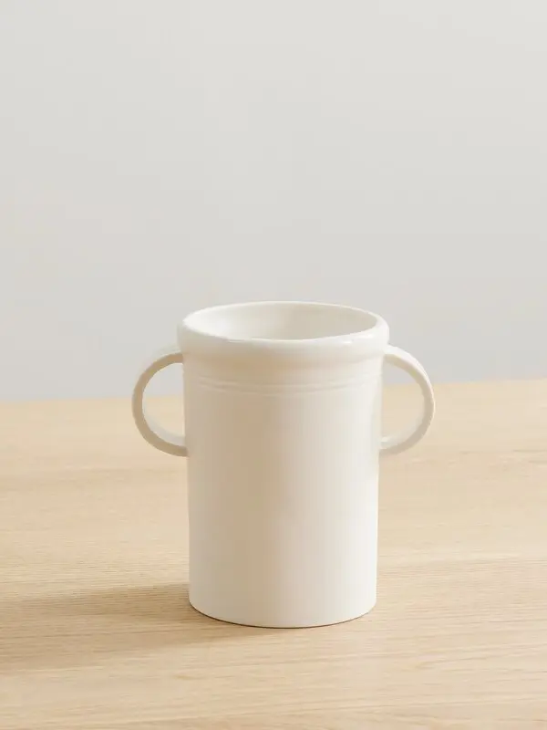 Brunello Cucinelli Ceramic Vase - White