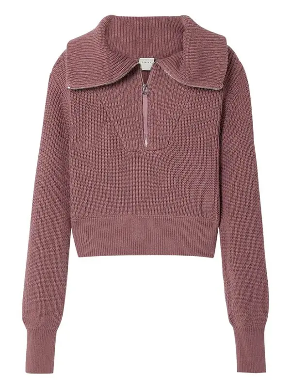 Varley Mentone Ribbed Cotton Sweater