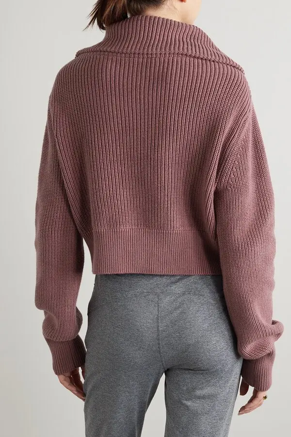 Varley Mentone Ribbed Cotton Sweater