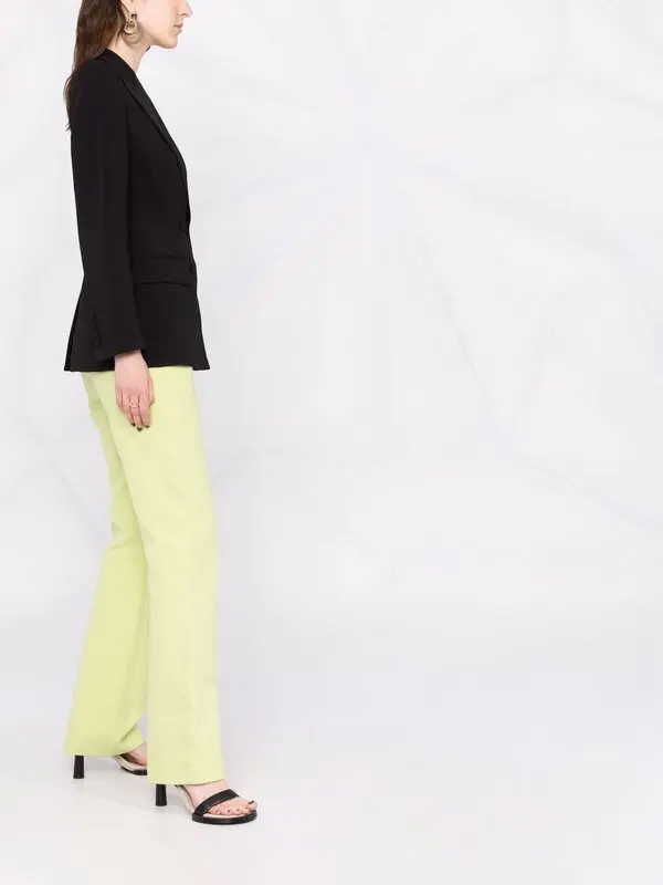 Alberta Ferretti Strappy-back Double-breasted Blazer