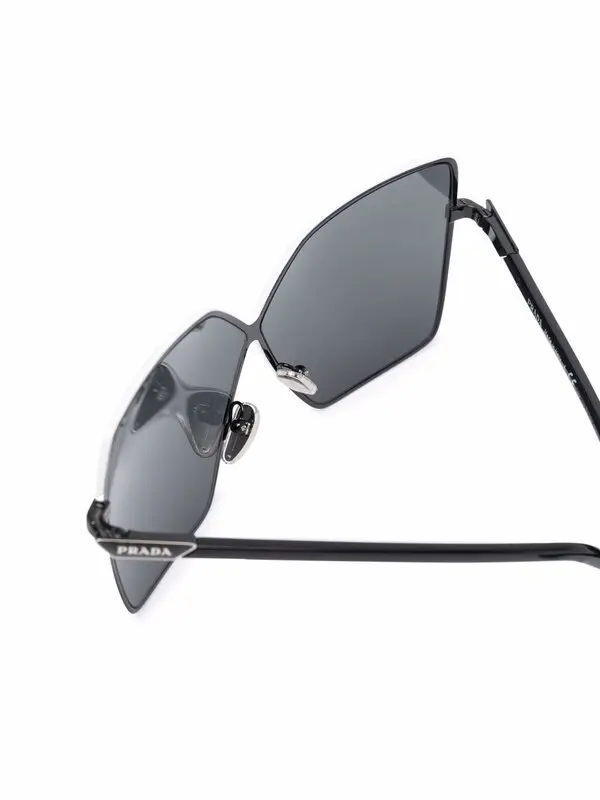 Prada Oversized Butterfly-frame Sunglasses