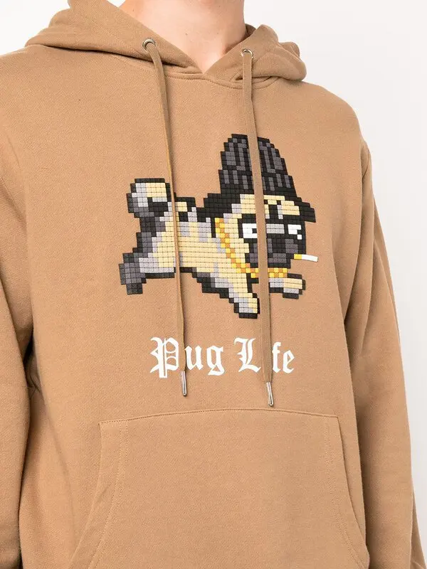 MOSTLY HEARD RARELY SEEN 8-BIT Pug Life Pullover Hoodie