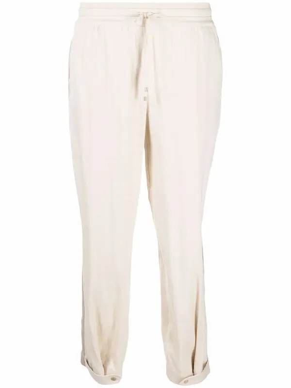 Lorena Antoniazzi Side Stripe Track Pants - Neutrals
