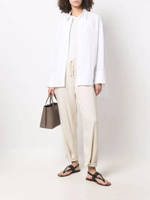 Lorena Antoniazzi Side Stripe Track Pants - Neutrals