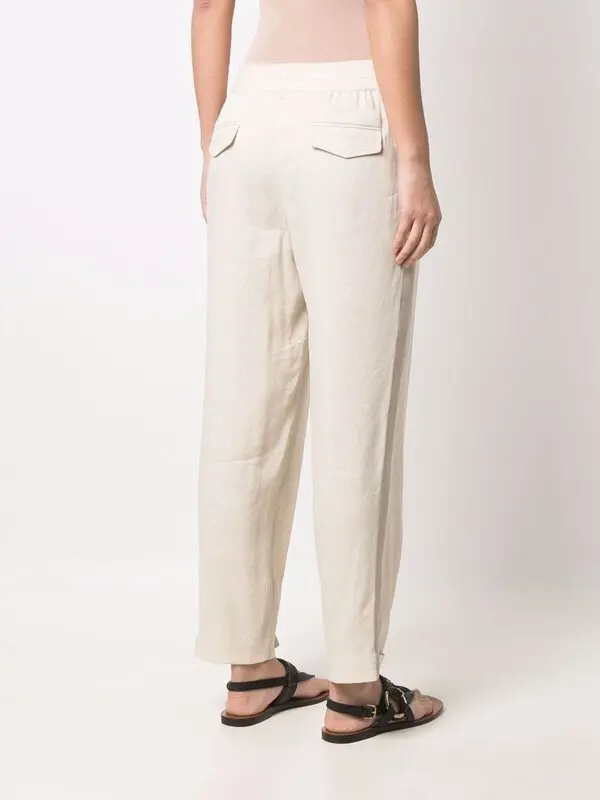 Lorena Antoniazzi Side Stripe Track Pants - Neutrals