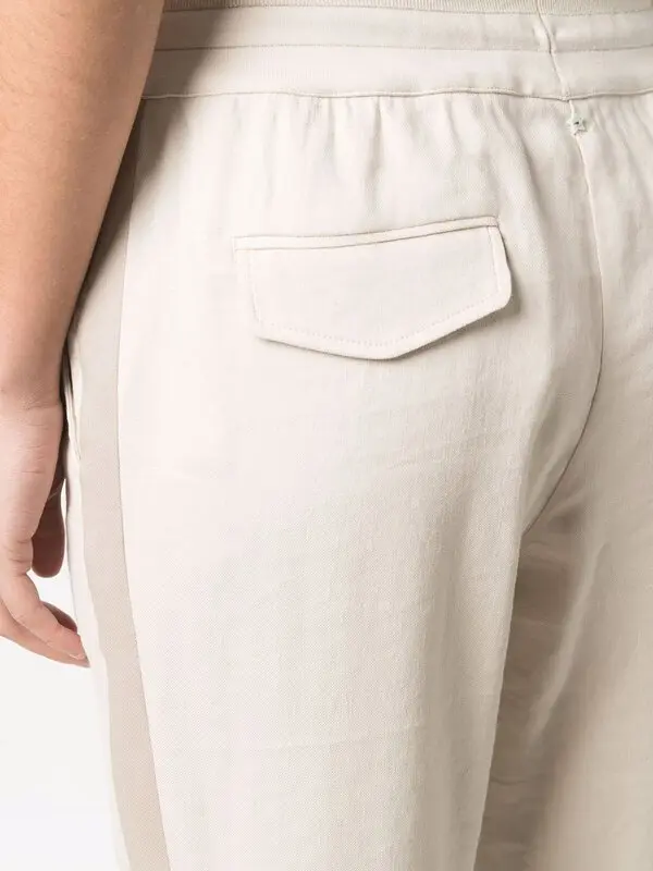 Lorena Antoniazzi Side Stripe Track Pants - Neutrals