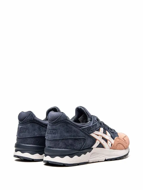 Asics Gel-lyte Kith Salmon Toe Sneakers - Blue