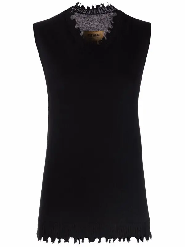 UMA WANG Tuft Edge Top