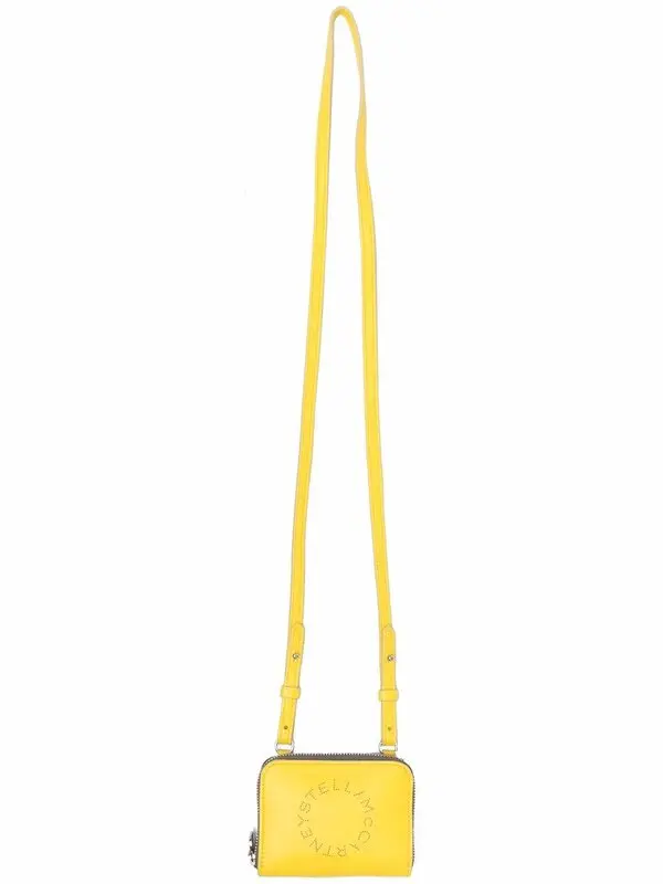 Stella McCartney Lanyard Strap Wallet - Yellow