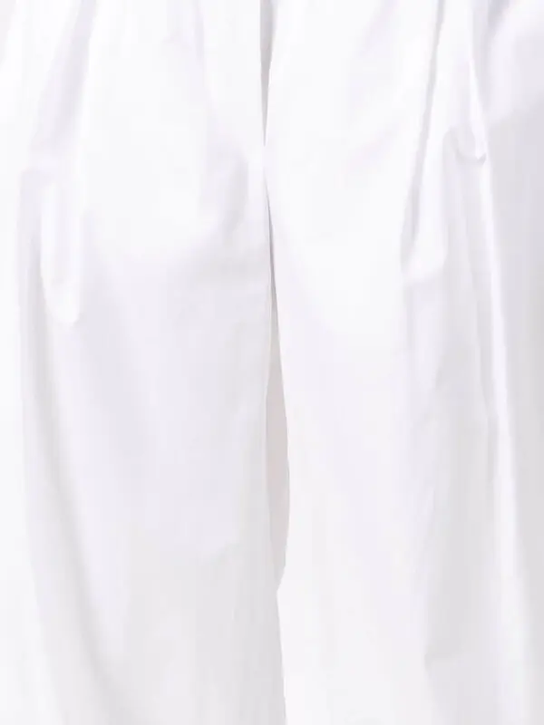 Aspesi Wide-leg Trousers - White