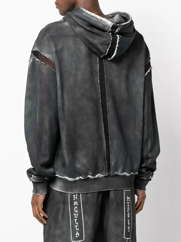 HACULLA. Smeared Distressed Hoodie