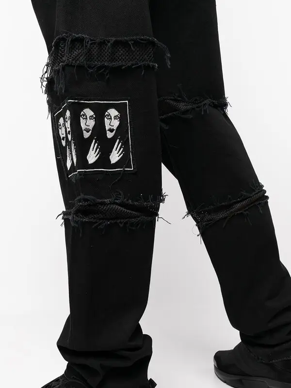 HACULLA. Eternal Salvation Straight Leg Jeans