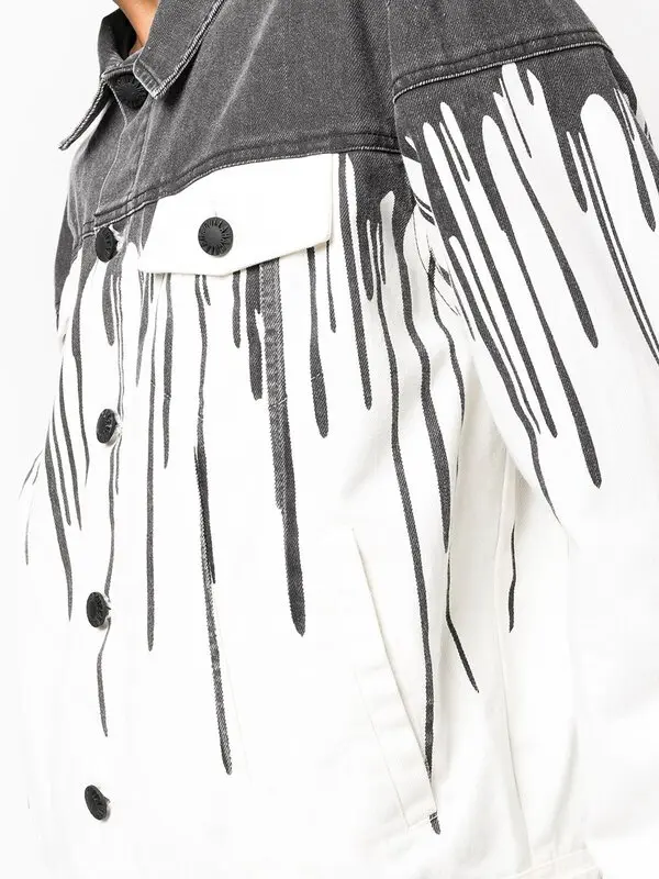 HACULLA. Dripping-paint Denim Jacket