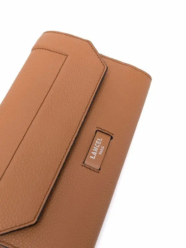 LANCEL Leather Shoulder Bag - Brown