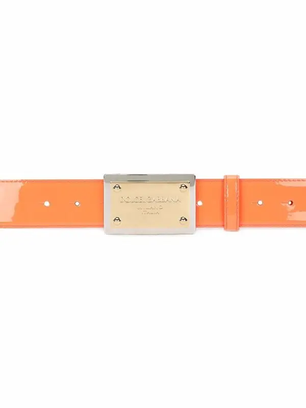 Dolce & Gabbana Logo-plaque Belt