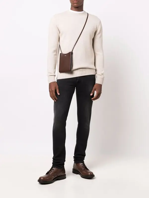 DELL'OGLIO Crew Neck Cashmere Jumper