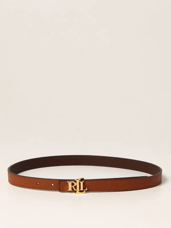 Ralph Lauren Belt Lauren Reversible Belt In Grained Cowhide