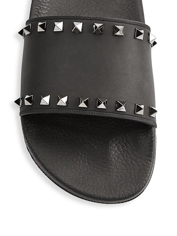 rockstud rubber slides