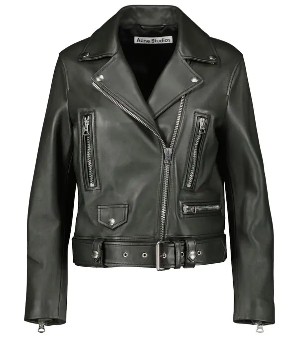 Acne Studios Leather Biker Jacket