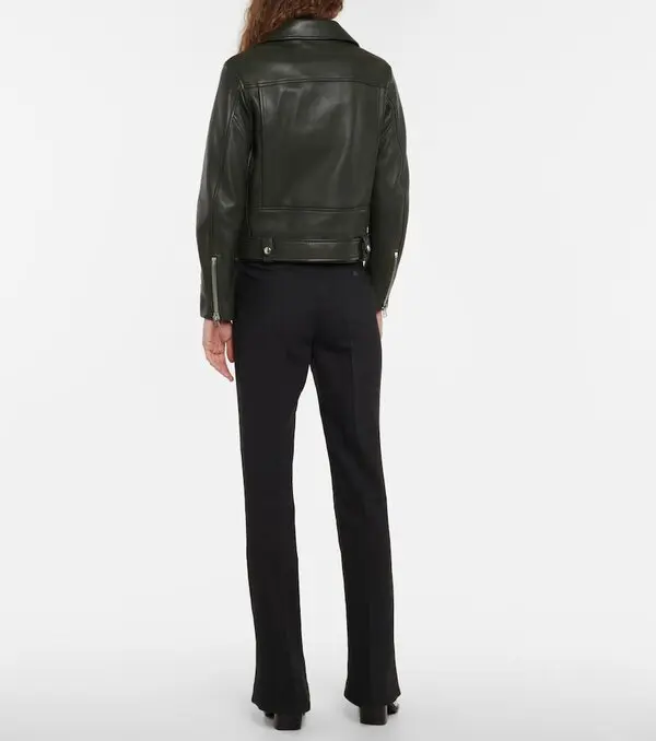 Acne Studios Leather Biker Jacket