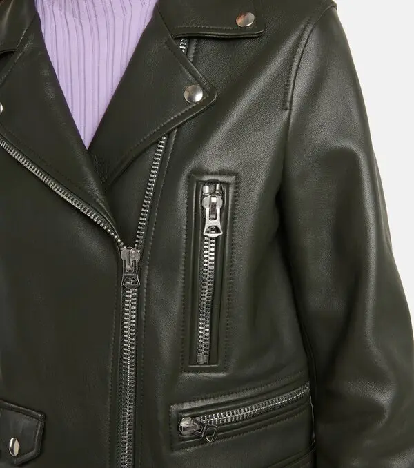 Acne Studios Leather Biker Jacket