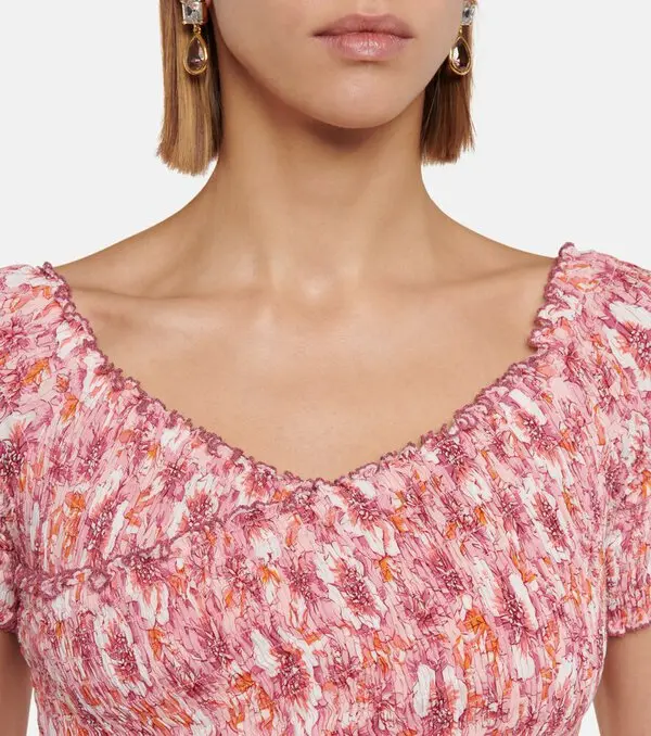 Poupette St Barth Soledad Mini Dress - Pink