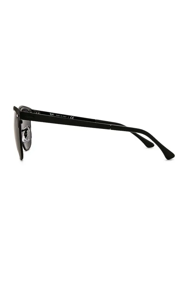 Ray-ban Clubmaster Metal Sunglasses - Black