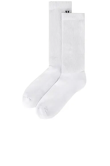 Saint Laurent Socks In White