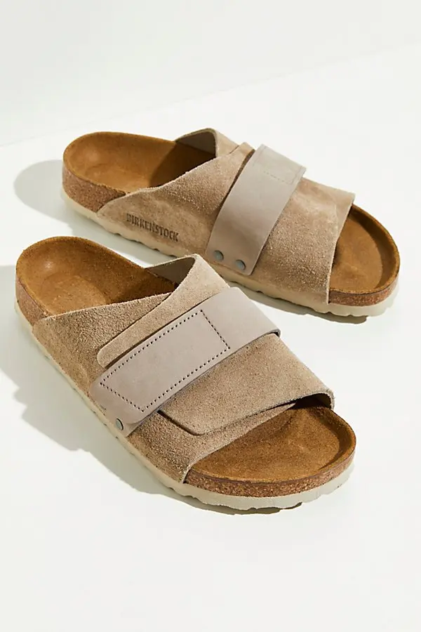 BIRKENSTOCK Kyoto Sandals - Taupe