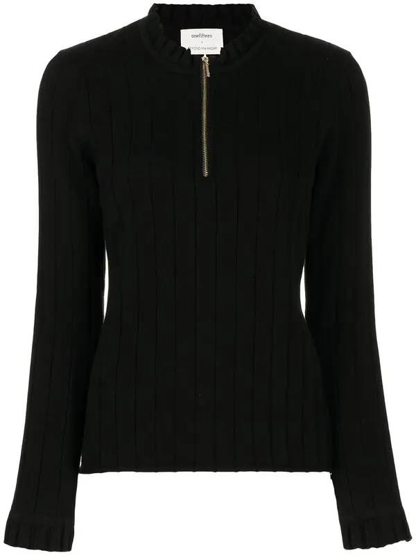 ONEFIFTEEN Ribbed Fine Knit Jumper