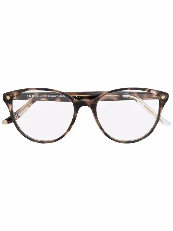 SNOB Two-way Tortoiseshell Glasses