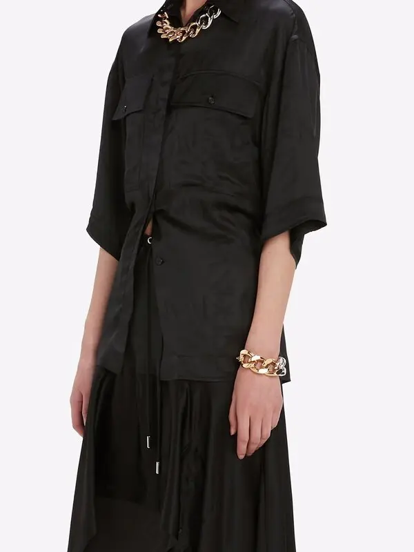 JW Anderson Layered Asymmetric Midi Skirt