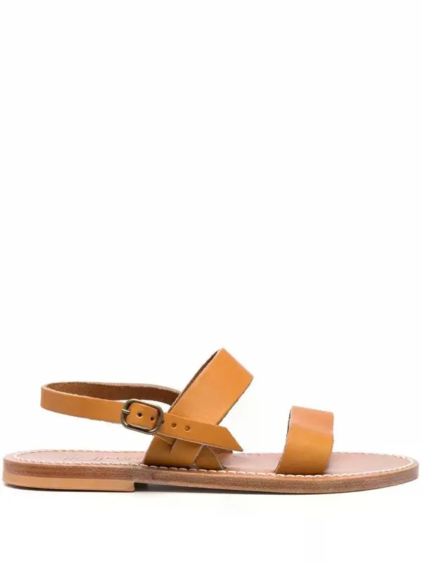 K.JACQUES Barigoule Slingback Sandals - Brown
