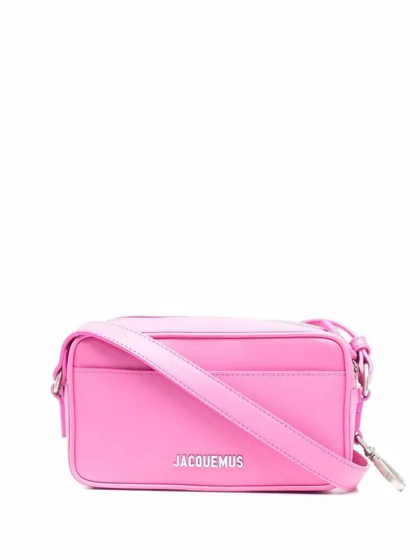 Jacquemus Le Baneto Leather Crossbody Bag - Pink