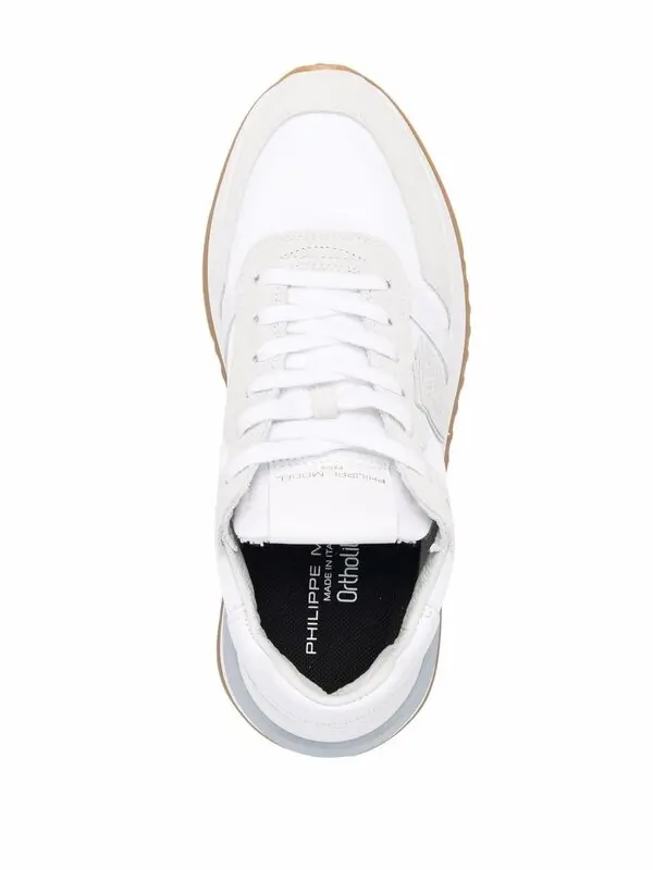 Philippe Model Trpx Panelled Low-top Sneakers - White