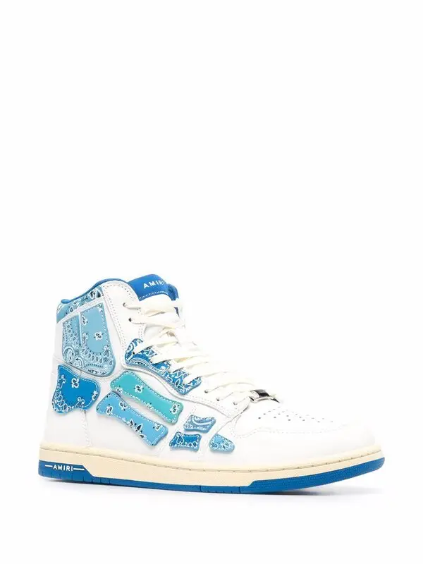 Amiri Skel High-top Sneakers - White