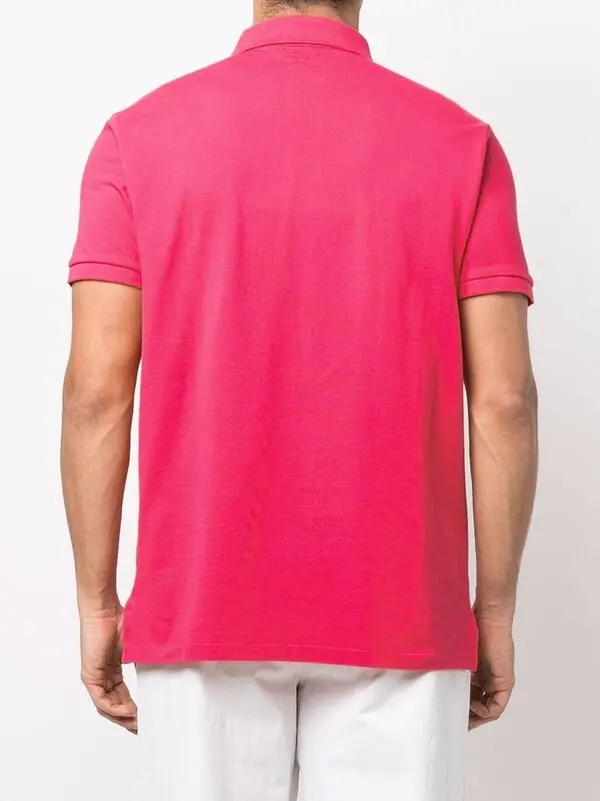 Polo Ralph Lauren Piqué Embroidered Polo Shirt - Pink
