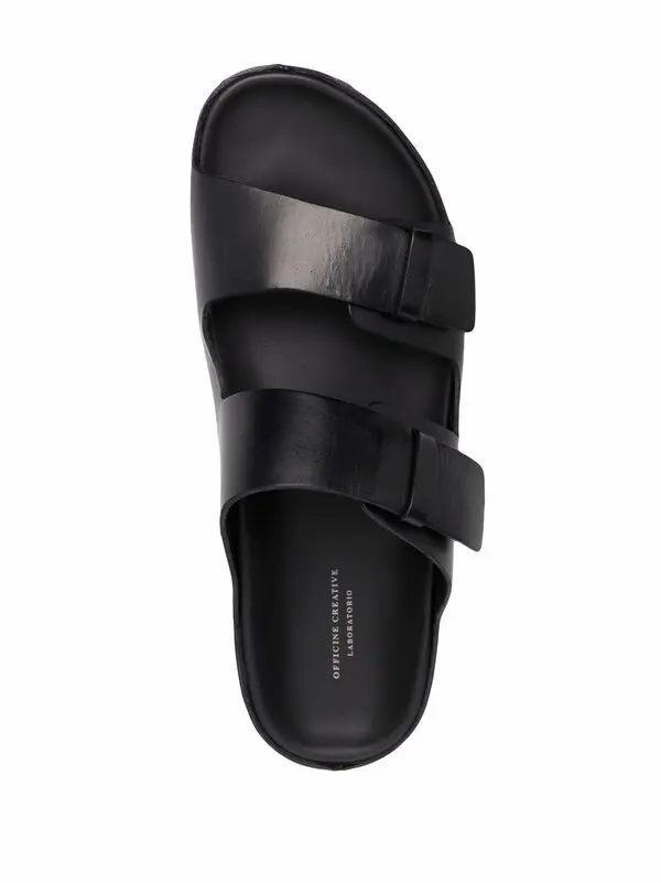 Officine Creative Double Strap Flat Sandals