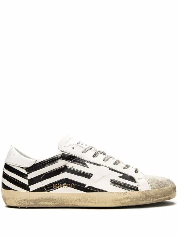 GOLDEN GOOSE Super-star Low-top Sneakers - White
